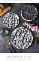 Porcelain Dinnerware Plate – Modern Dar